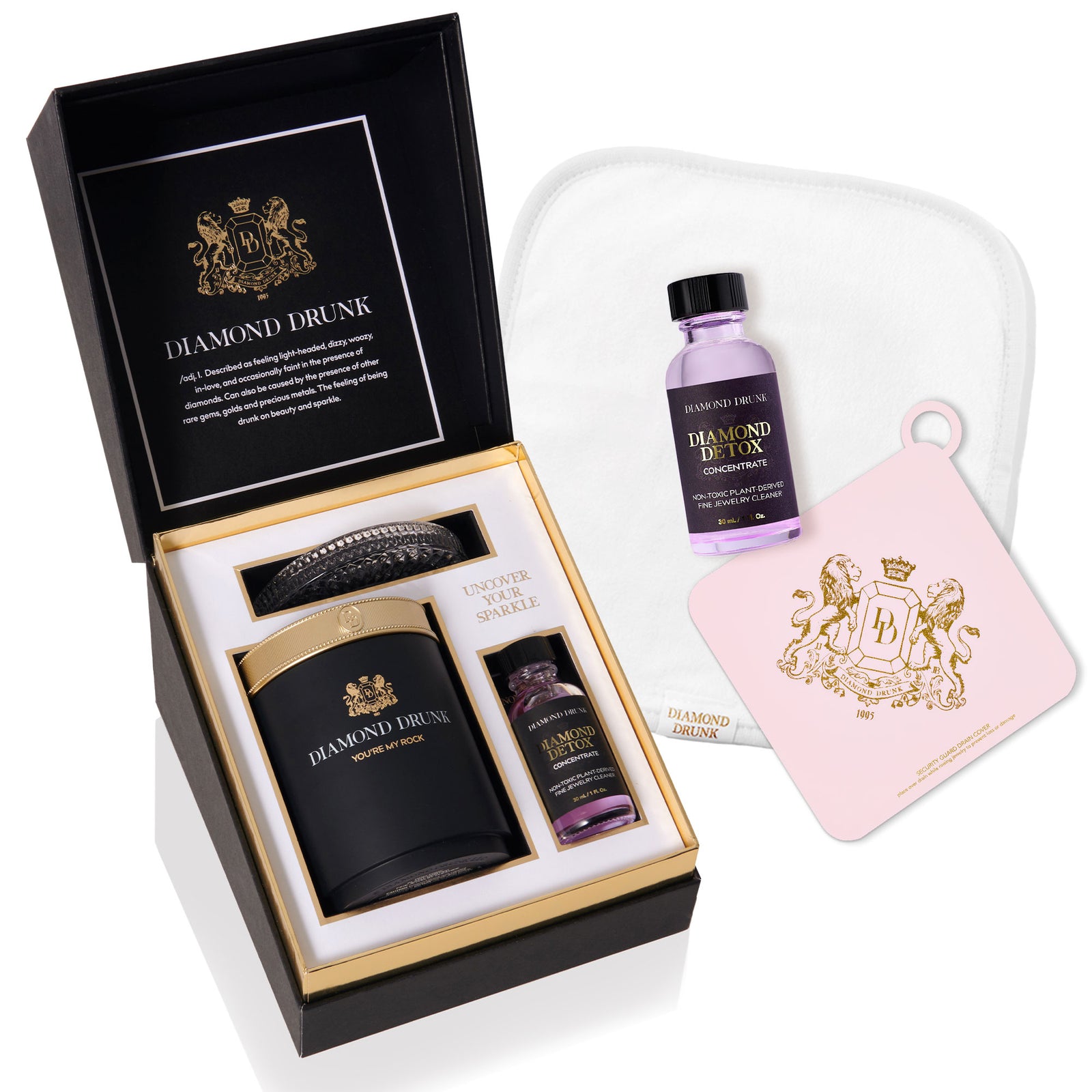 Diamond Drunk Premium Non-toxic Jewelry Cleaner