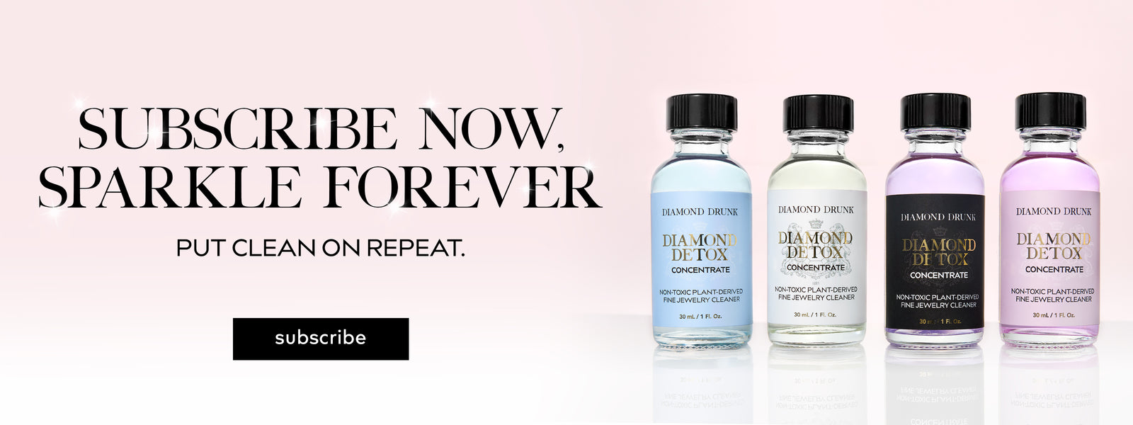 Diamond Drunk Premium Non-toxic Jewelry Cleaner